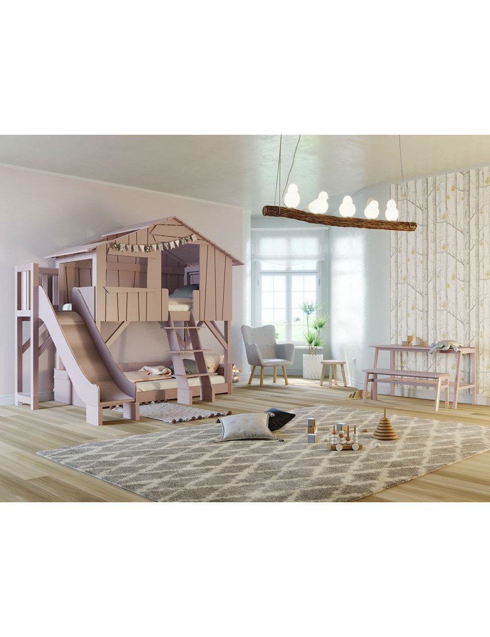 Lits Cabane Toboggans Mathy By Bols